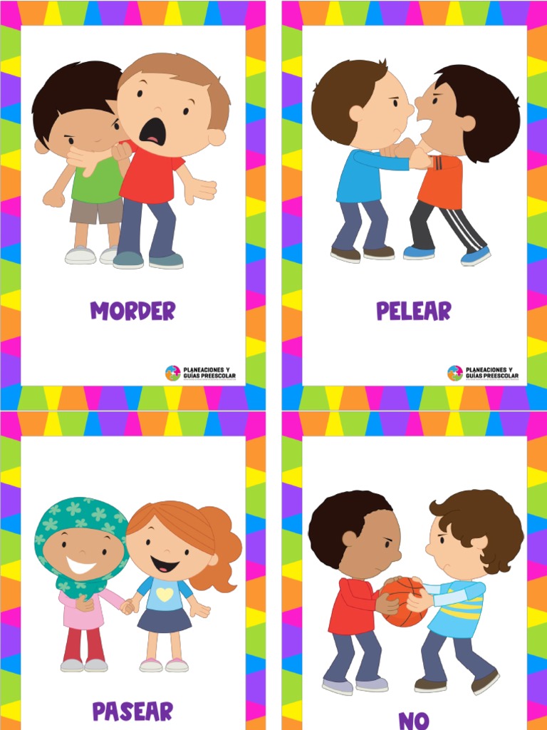 Acciones de Amistad y Convivencia Infantil | PDF