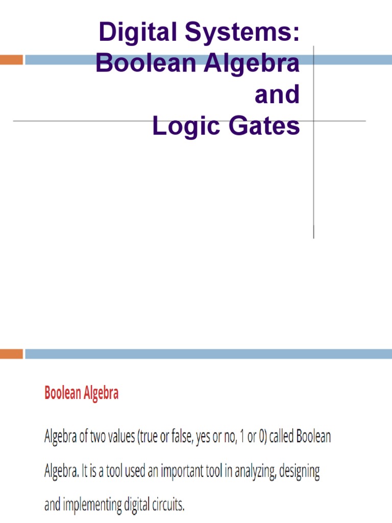 Boolean Algebra Pdf Boolean Algebra Teaching Mathematics 1068