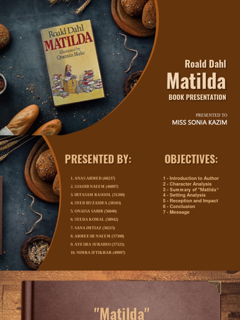 Matilda Presentation | PDF | Children's Literature