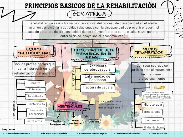 Mapa Conceptual Introducción A La Fisioterapia | PDF