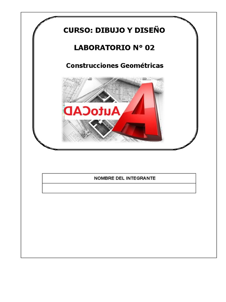 LAB02 - Construcciones Geométricas | PDF