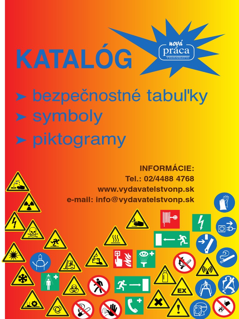 Piktogramy BOZP Katalog 07 2022 | PDF