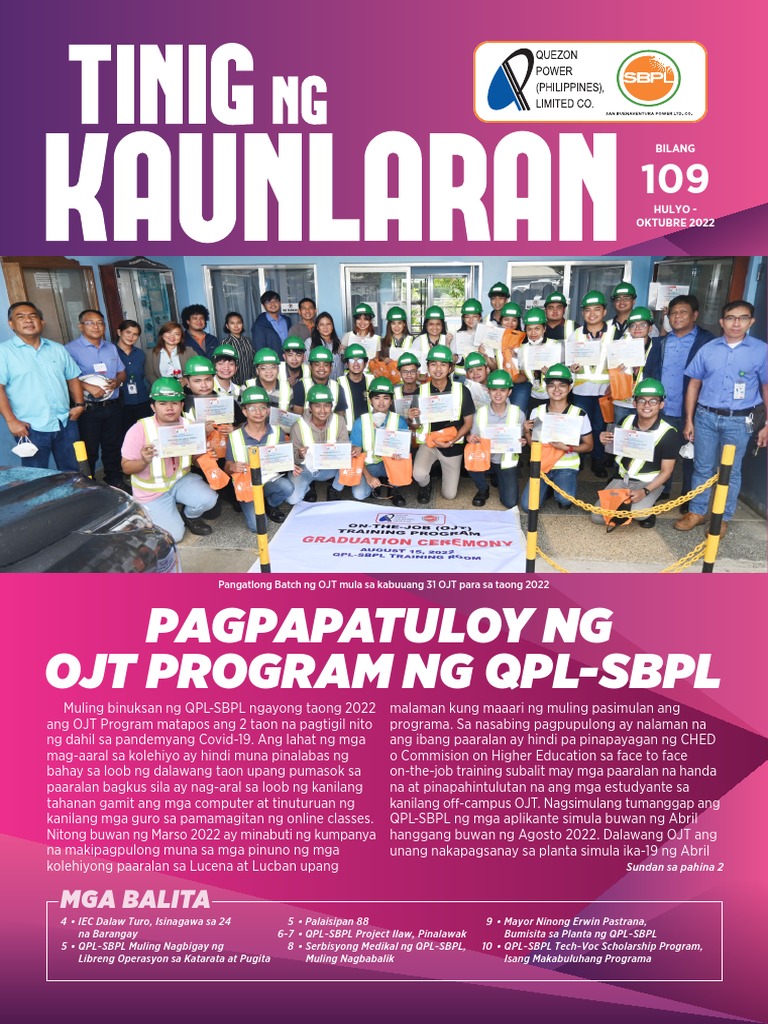 Tinig NG Kaunlaran - July 2022 | PDF