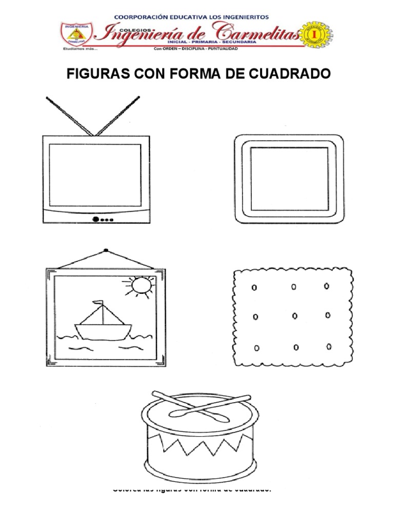 Figuras Con Forma de Cuadrado | PDF