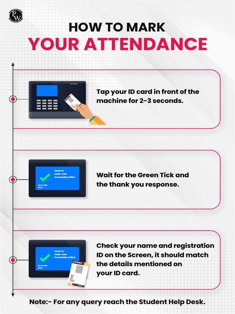 Attendance Marking Instructions | PDF