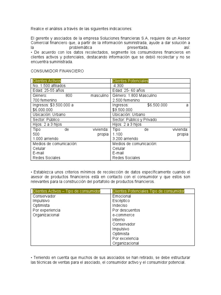 Taller de Portafolio y Protocolo de Productos Acorde A La Política Fabian Solano | PDF | Tarjeta ...