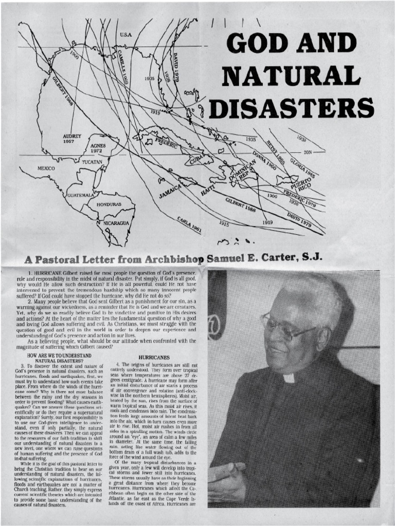God and Natural Disaster | PDF