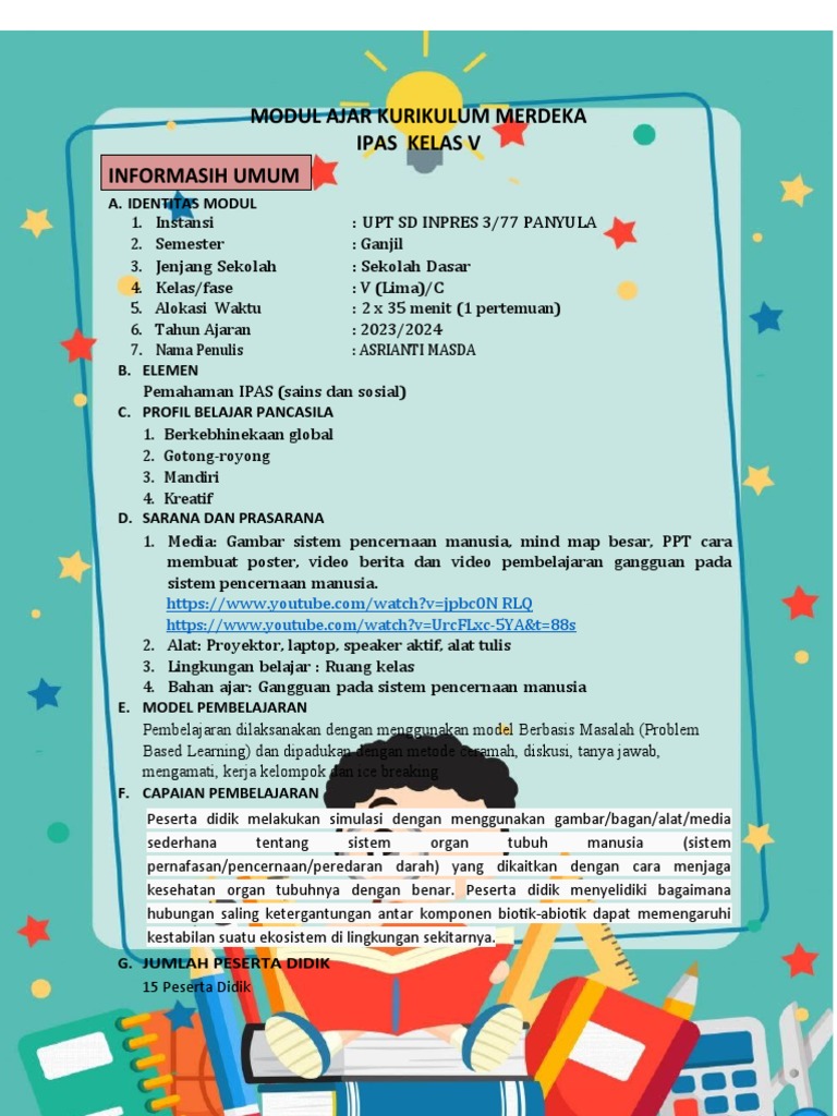 Modul Ajar Kurikulum Merdeka | PDF