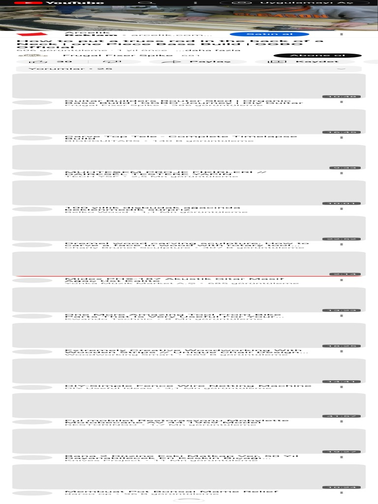 How To Put A Truss Rod in The Back of A Neck One Piece Bass Build GGBO Official - YouTube | PDF