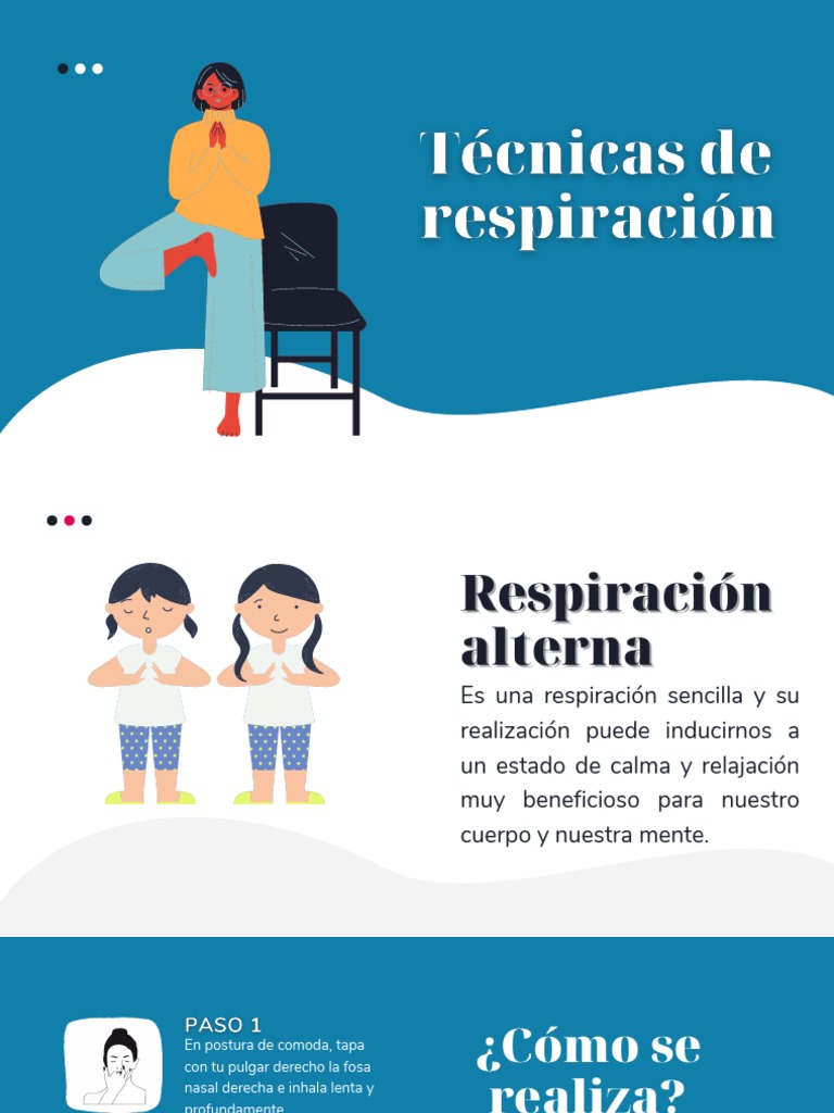 Técnicas de Respiración | PDF | Salud y bienestar