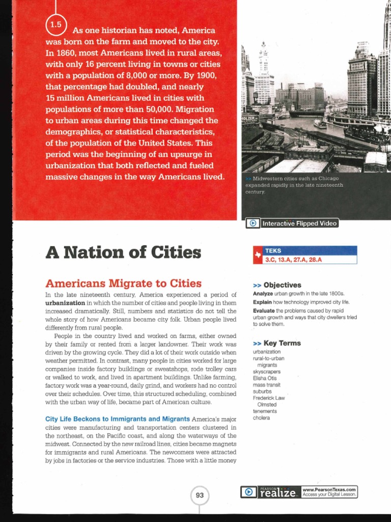 Textbook - Topic 1 Lesson 5 | PDF | Urbanization | Tram