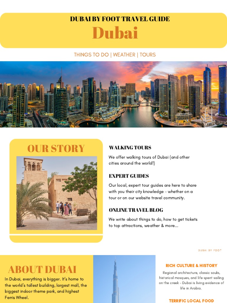 FREE TOURS BY FOOT TRAVEL GUIDE TO Dubai | PDF | Dubai | United Arab ...