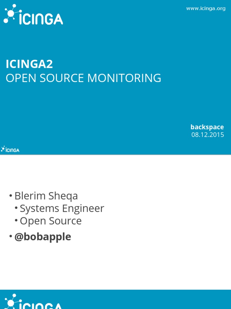 An Overview of The Icinga Network Monitoring System Architecture | PDF ...