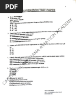 Meteorology Question Bank - Dgca CPL | PDF | Altitude | Wound