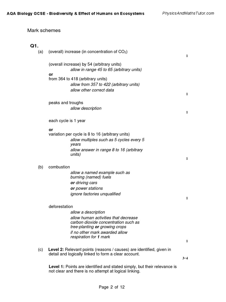 Biodiversity and Human Impact Analysis | PDF