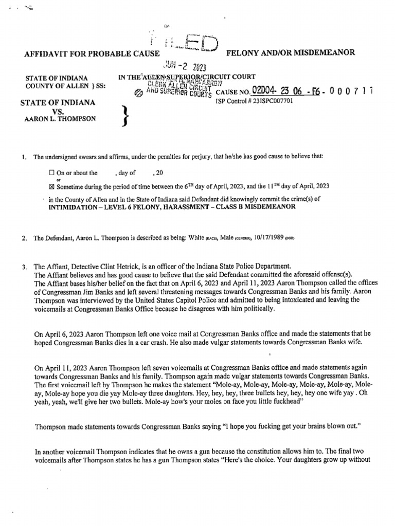 Aaron Thompson PC | PDF