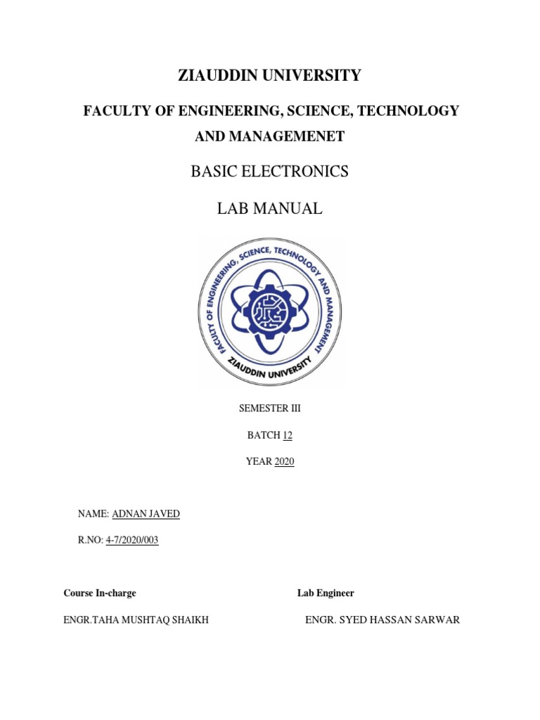 Electronic Final 01 | PDF | Rectifier | Diode