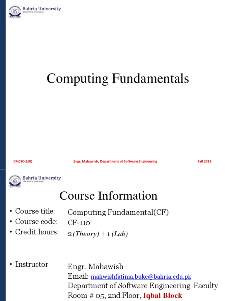 Computer Fundamental | PDF | Engineering | System
