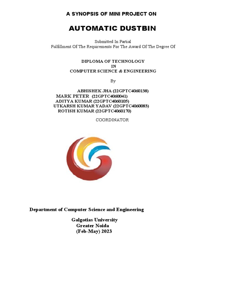 DT Project Sem 4 | PDF | Arduino | Microcontroller