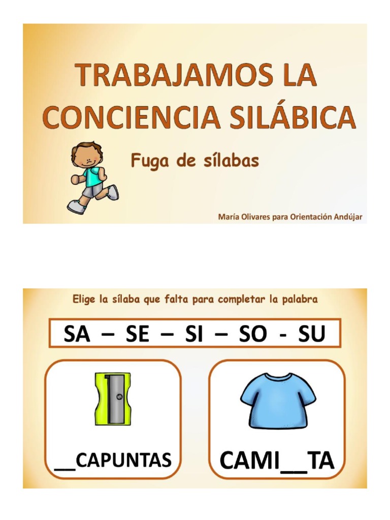 Conciencia Silabica | PDF