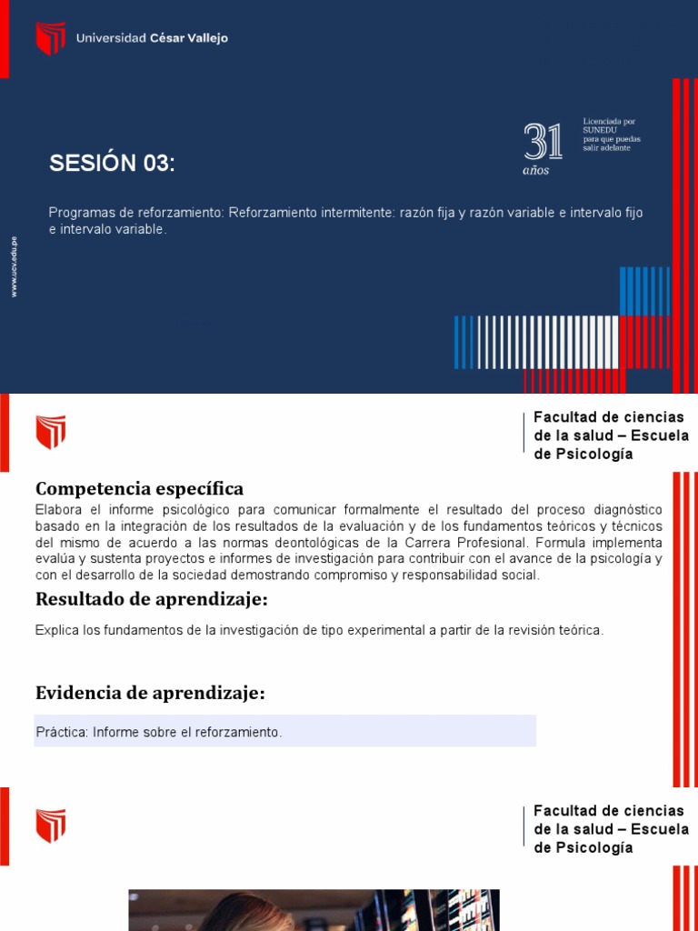 Programas de Reforzamiento en Psicología | PDF | Sicología | Science