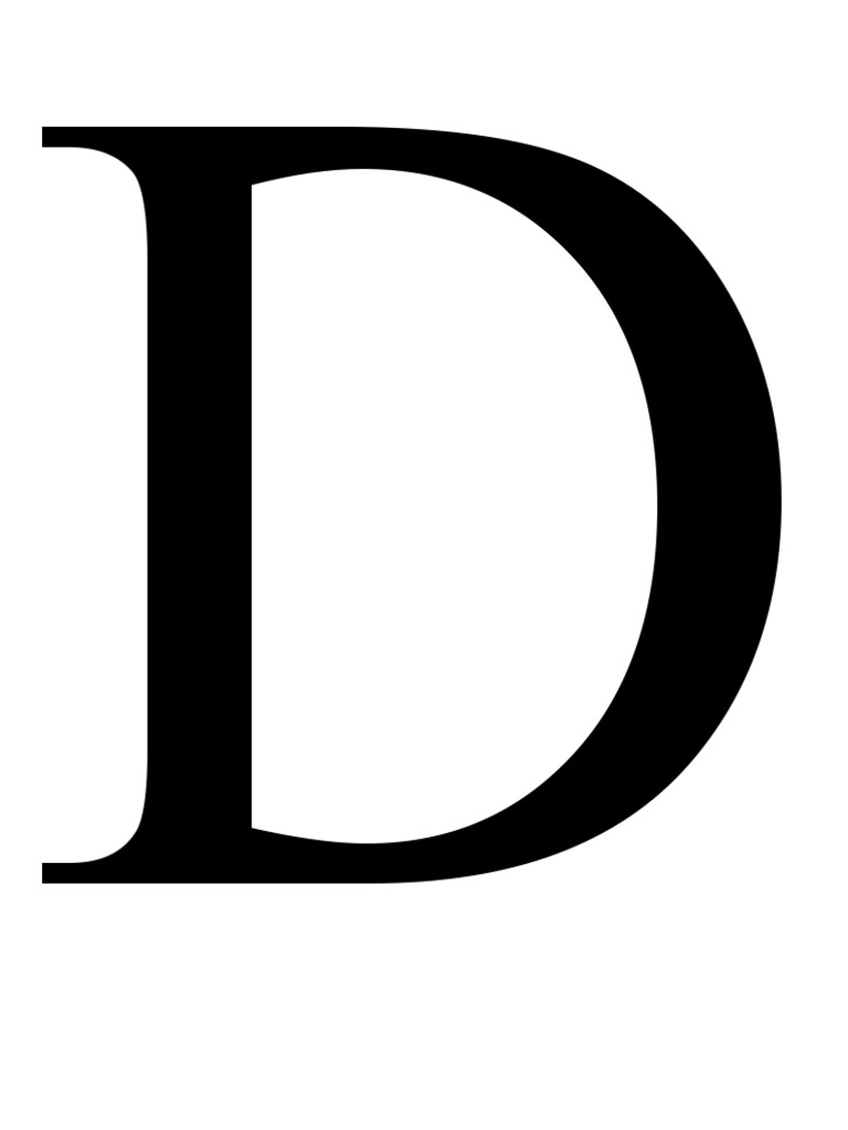 Abecedario Letras para Cortar Color Negro | PDF