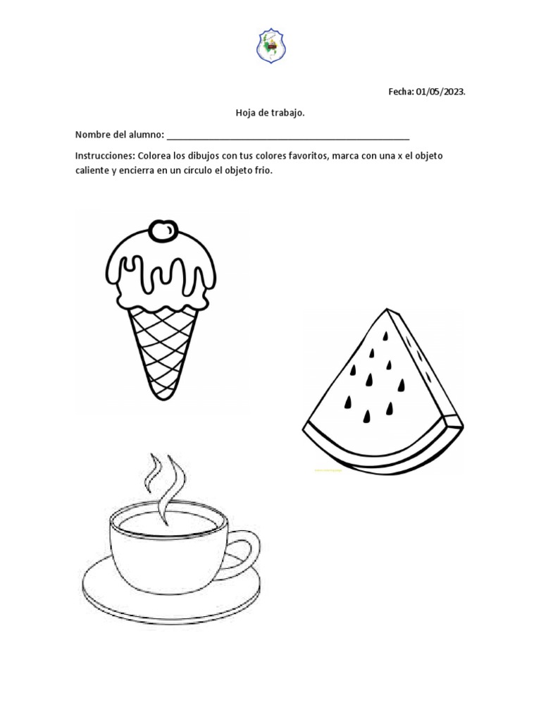 Hoja de Trabajo 2023 Krisly | PDF | Materiales de Conservación y ...