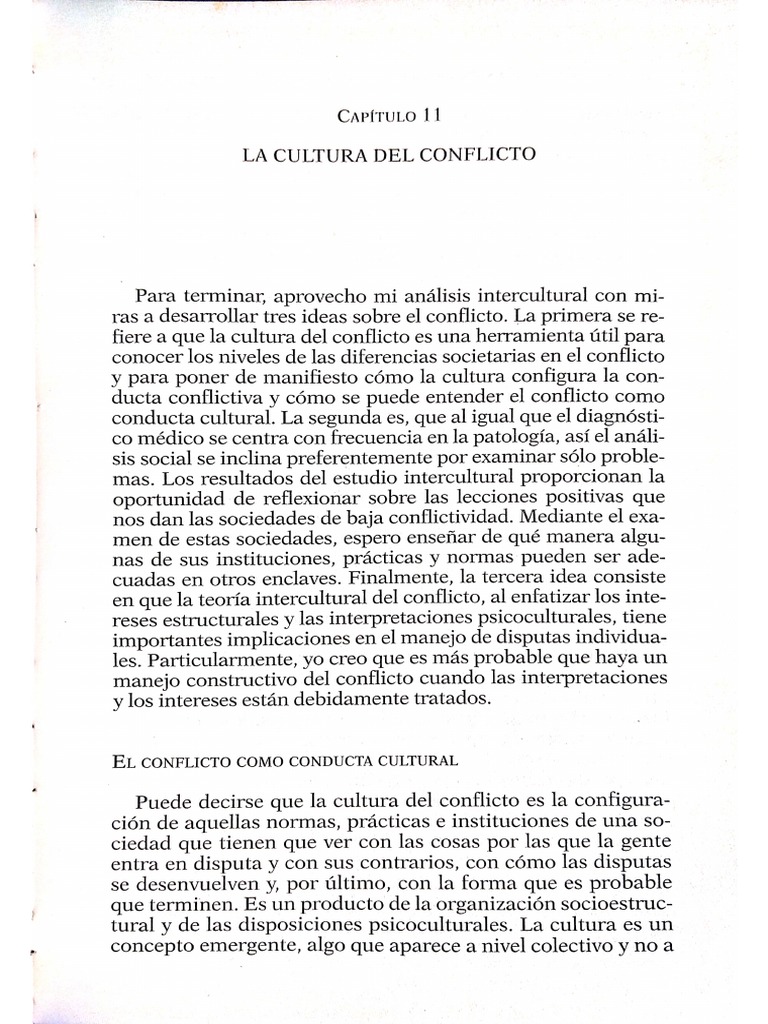 Capítulo 11 Marc Howard Ross | PDF