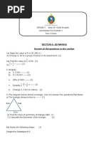 Year 6 End of Term 3 Exams - 2023 (Mathematics) | PDF | Numbers ...