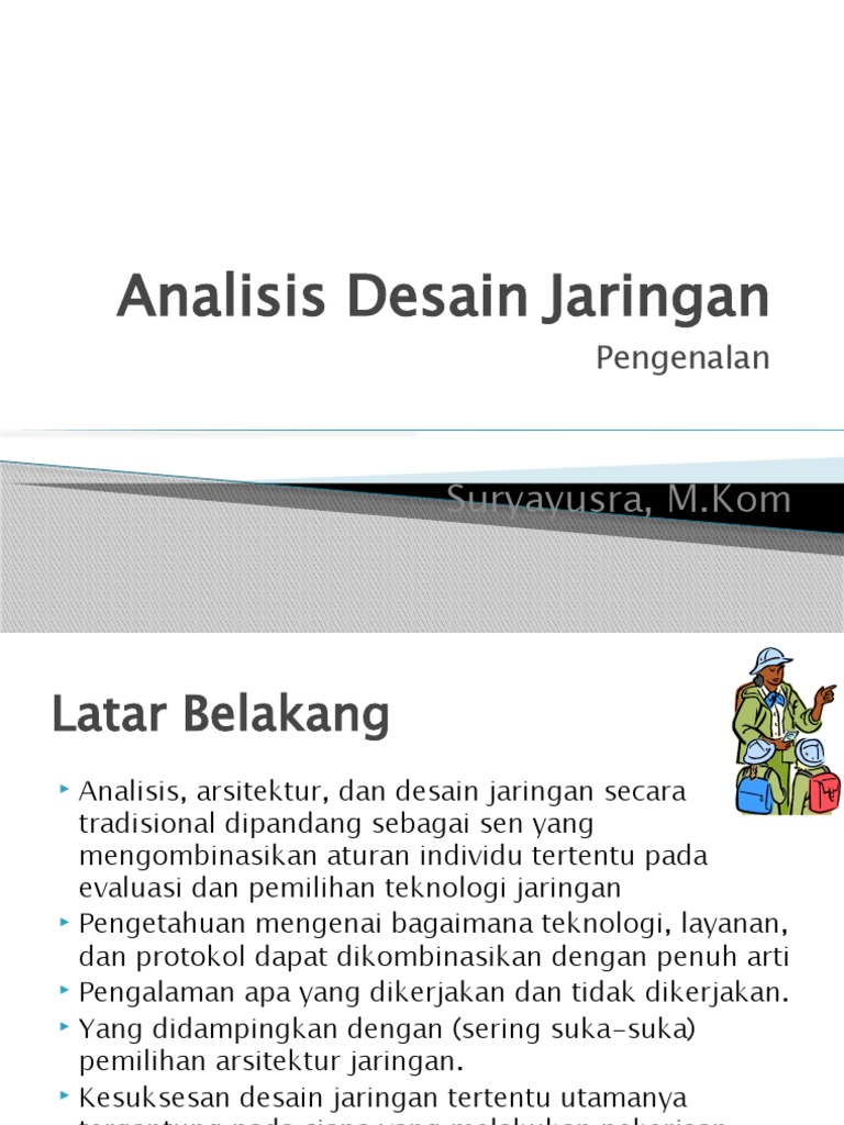 Analisis Desain Jaringan | PDF | Seni | Komputer