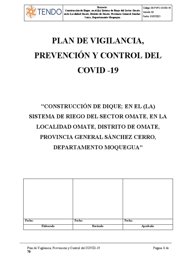 Plan Covid | PDF