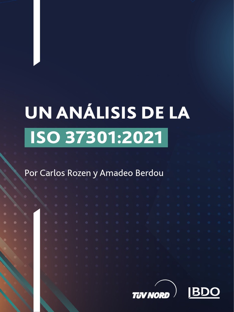 Análisis de ISO 37301 | PDF | Planificación | Comportamiento