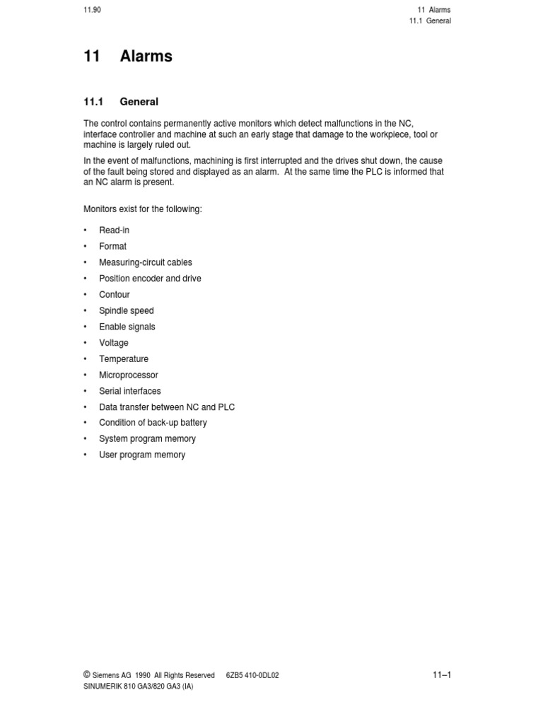 11 Alarms | Download Free PDF | Programmable Logic Controller ...