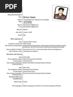 Imran Khan CV 2 | PDF | Peshawar | Software