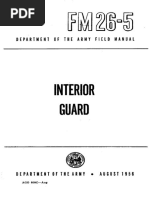 Duties of A Sentry | PDF
