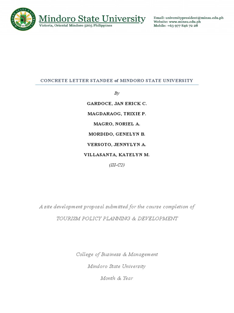 Site Development Letter Standee | PDF