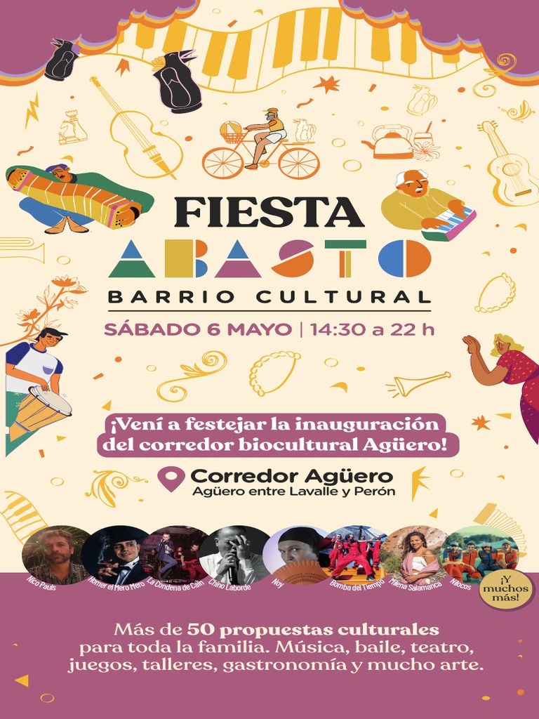 Programación Fiesta Abasto Digital | PDF | Musica Tango | Ocio