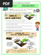 Lectura Del Medio Ambiente | PDF | Contaminación | Entorno natural