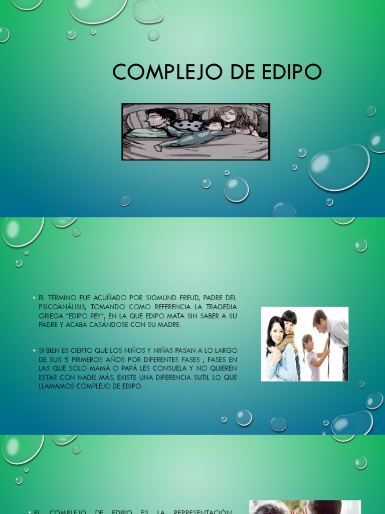 Compeljo de Edipo | PDF | Complejo de Edipo | Psicoanálisis