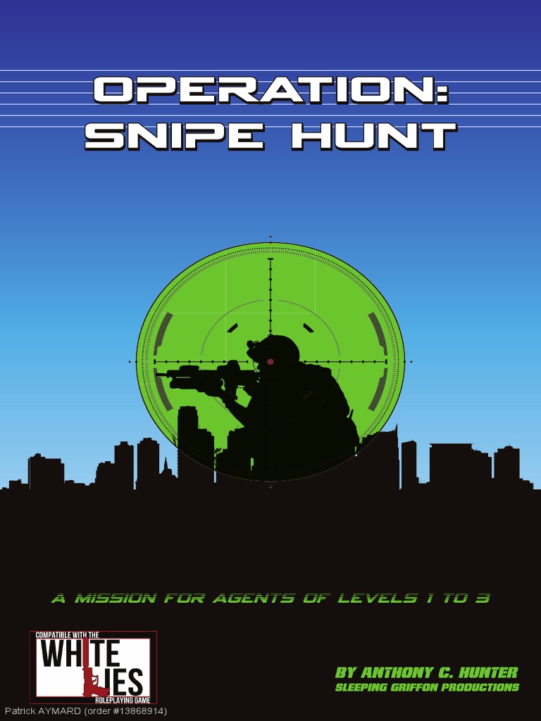 Operation Snipe Hunt | PDF | Sniper | Police