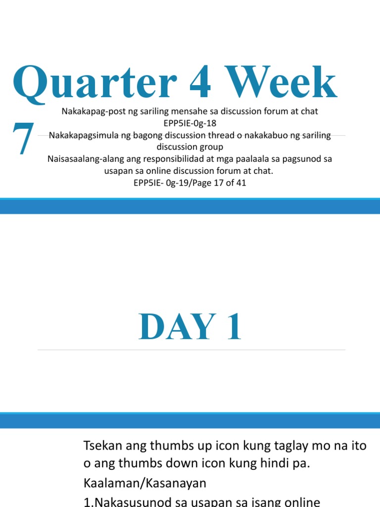 Quarter 4 Week 7 | PDF