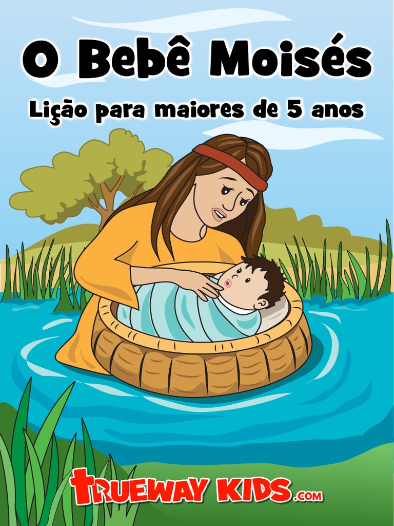 Aula EBD Infantil Sobre o Bebê Moisés | PDF | Moisés | Faraó