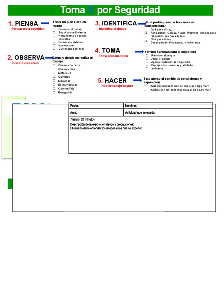Toma 5 por Seguridad en CEMEX | PDF