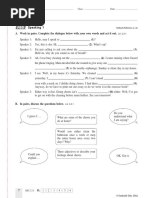 English Module Form 1 - 3 | PDF | Essays | Question
