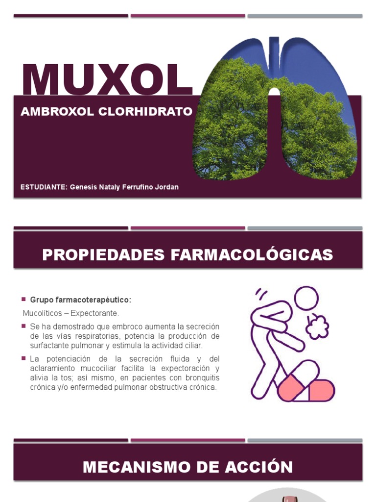 MUXOL | PDF | Tos | Bronquitis