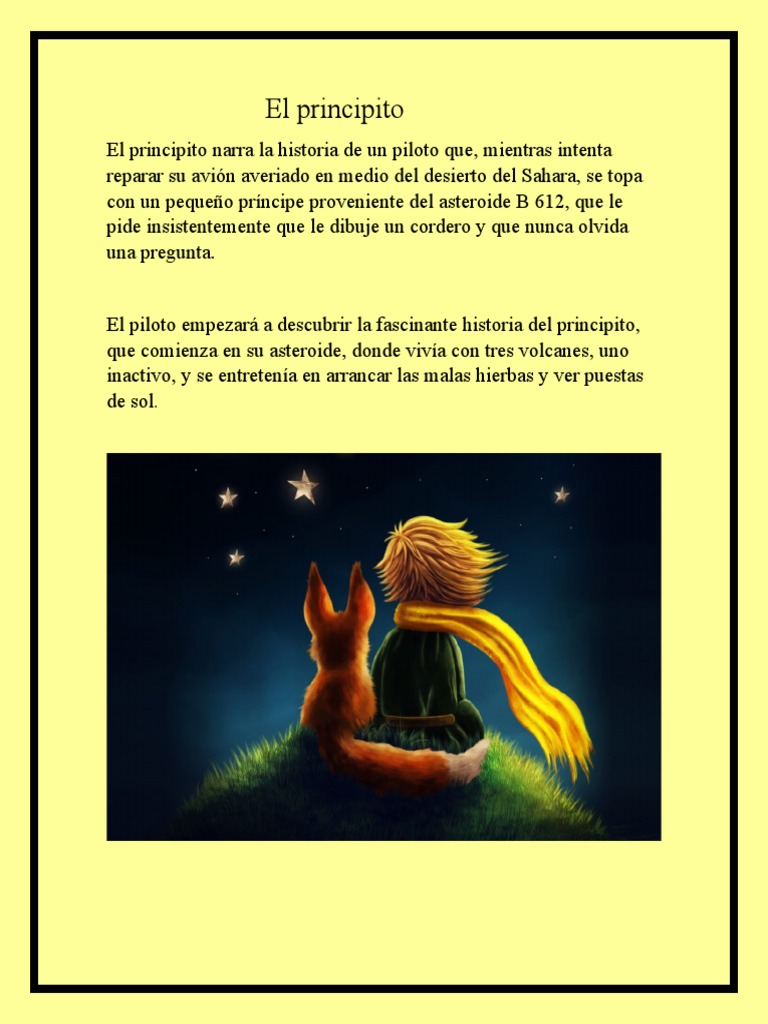 El Principito | PDF