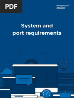 ManageEngine OpManager System Requirements | PDF | Port (Computer Networking) | Transmission ...