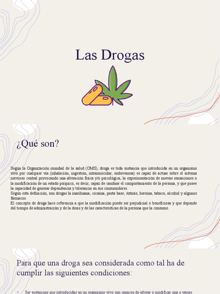 Las Drogas | PDF | Drogas Psicoactivas | Drogas