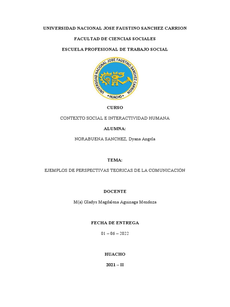 Perspectivas Teoricas de La Comunicación | PDF | Aprendizaje | Cognición