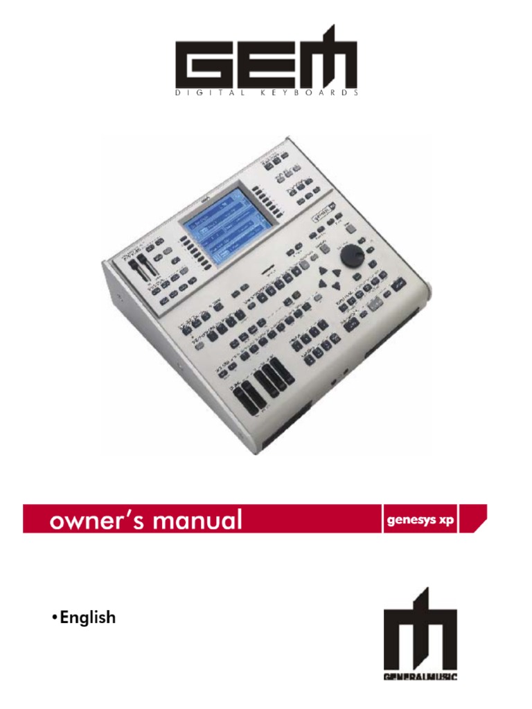 GEM Genesys XP Owner's Manual - Manualzz | PDF